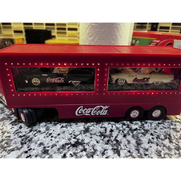Coca Cola | Toys | New Coca Cola Hummer H2 Tractor Trailer Truck With 2 ...